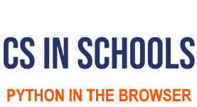 CS in Schools Python Editor